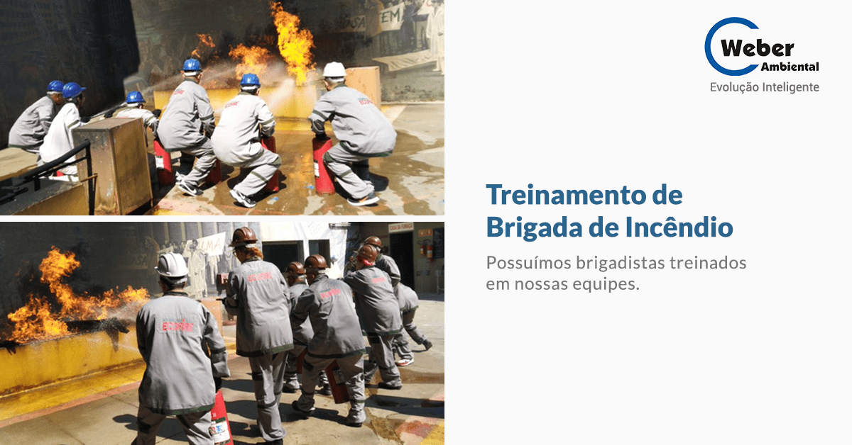 Treinamento de Brigada de Incêndio – temos brigadistas treinados em ...